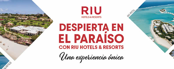 Despierta en el paraíso con Riu Hotels & Resorts - Smytravel